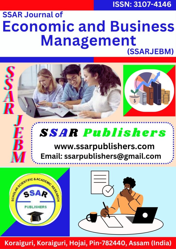SSAR Journal of Economic and Business Management (SSARJEBM) - SSAR Publishers